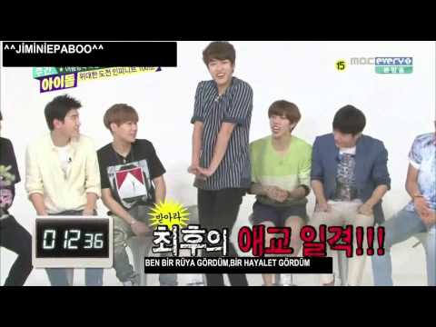 Türkçe altyazılı--INFINITE AEGYO