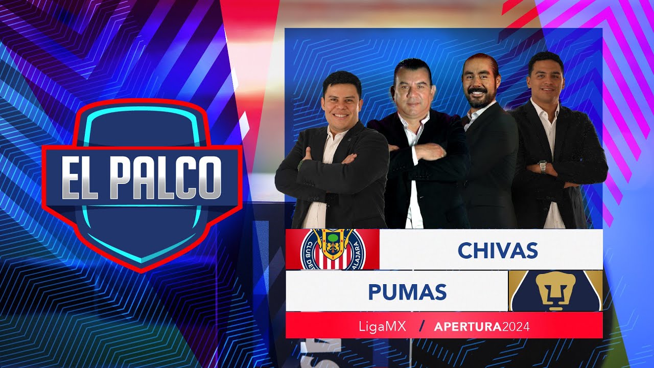Chivas vs Pumas | EL PALCO | Jornada 15 Apertura 2024 | Liga MX - YouTube