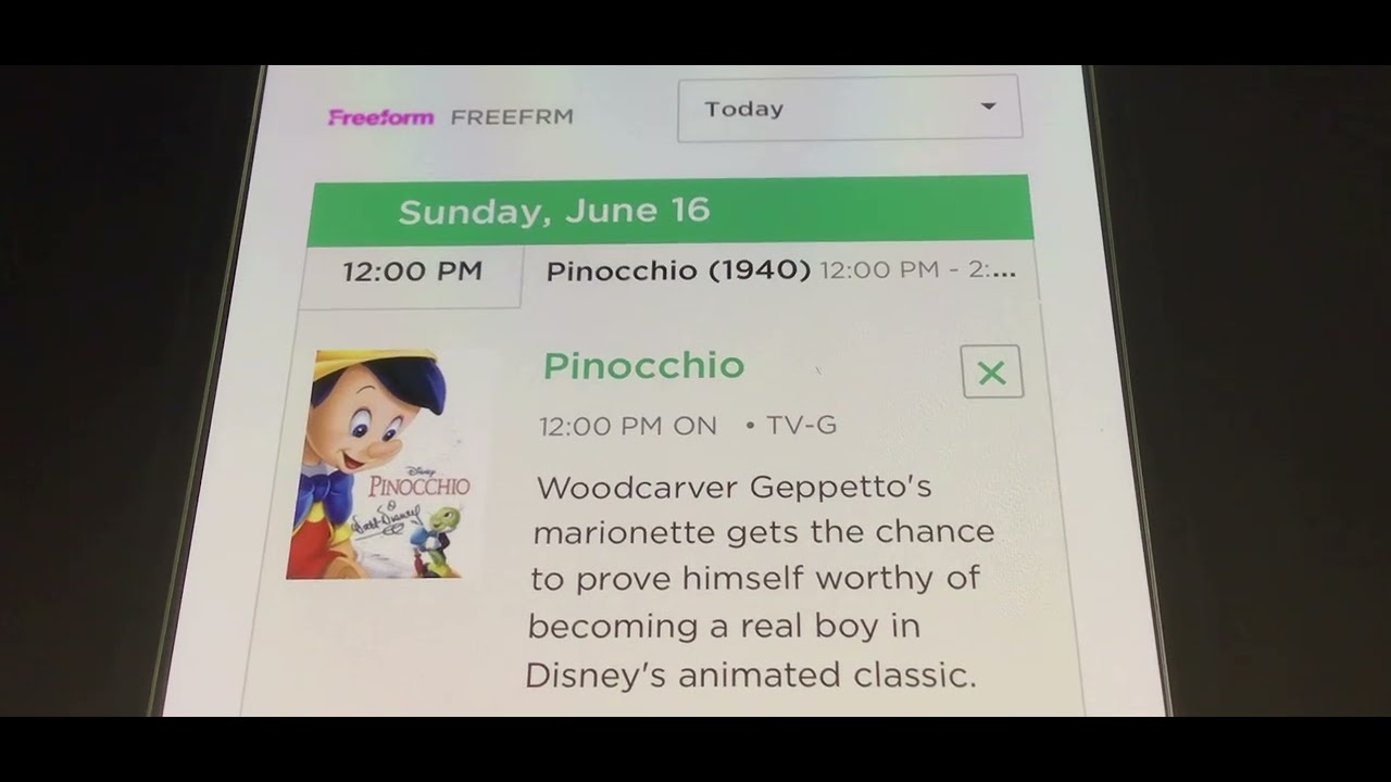 “Pinocchio” on Freeform - YouTube