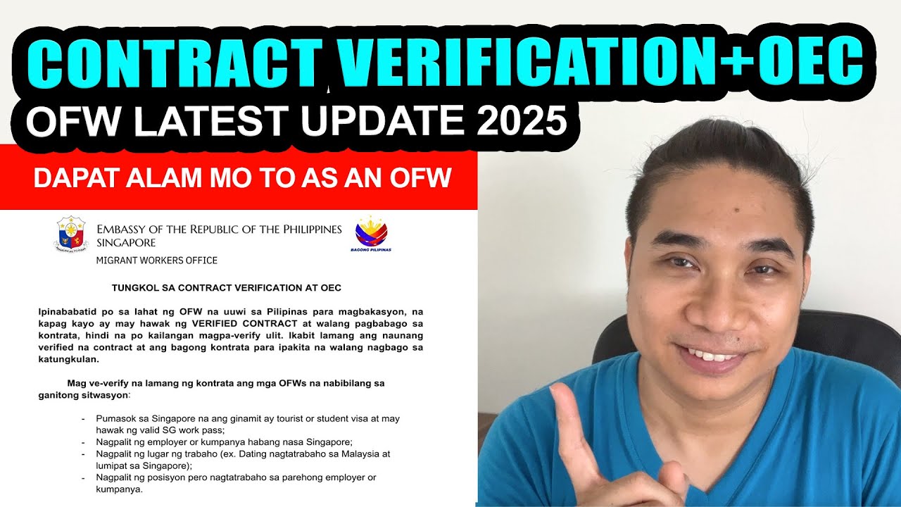 POLO CONTRACT VERIFICATION AND OEC LATEST UPDATES FOR OFW 2025 | POLO ...