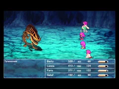 Final Fantasy V Steam - Tyrannosaur (No Phoenix Down) - YouTube