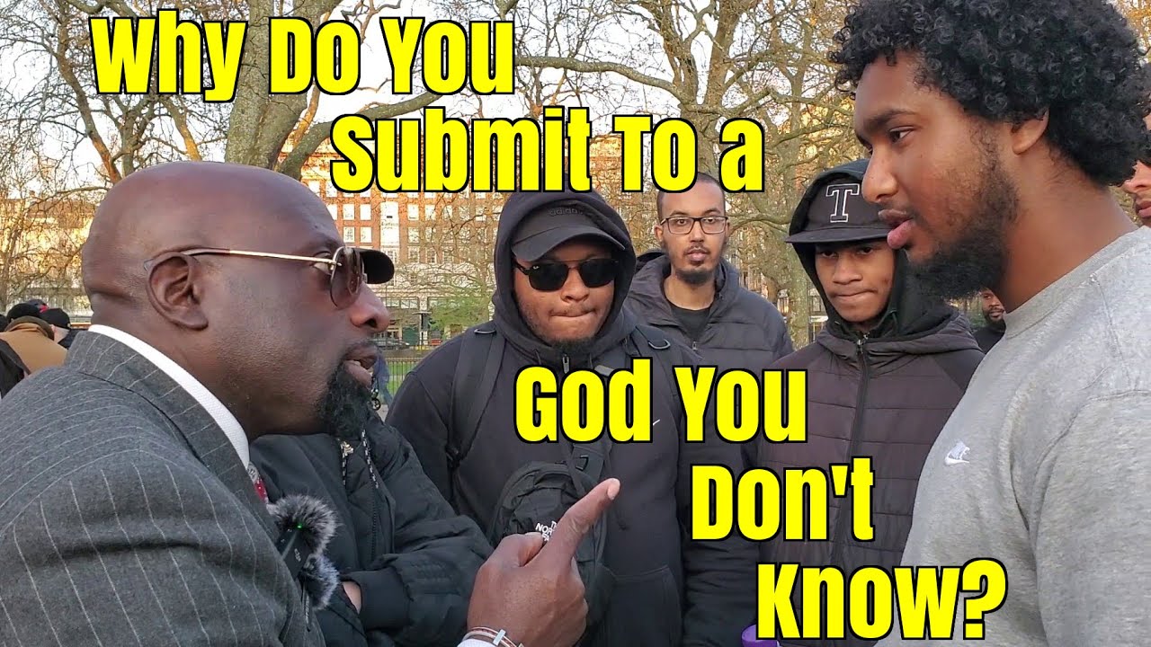 Speakers Corner - Muslims Are Submitting to a God Blindly - ft Orlando ...