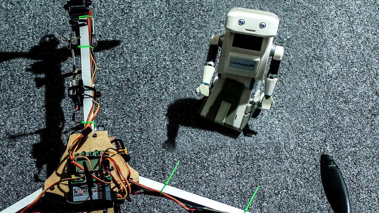 Brian the Robot adventures: the Drone. Building, flying and landing of ...