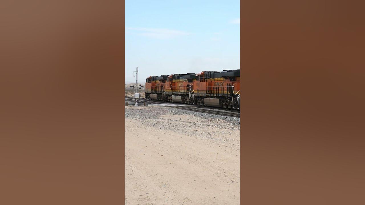 BNSF 6537 WB Z TRAIN Z WSPLAC MP 17.3 CAJON SUB 8-9-2022 #railfanning #bnsf - YouTube