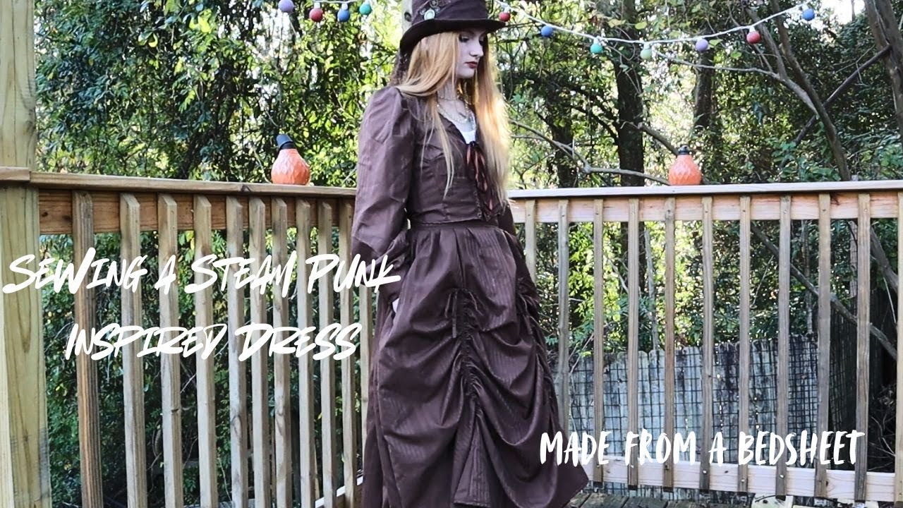 Sewing a Steampunk Inspired Dress - YouTube