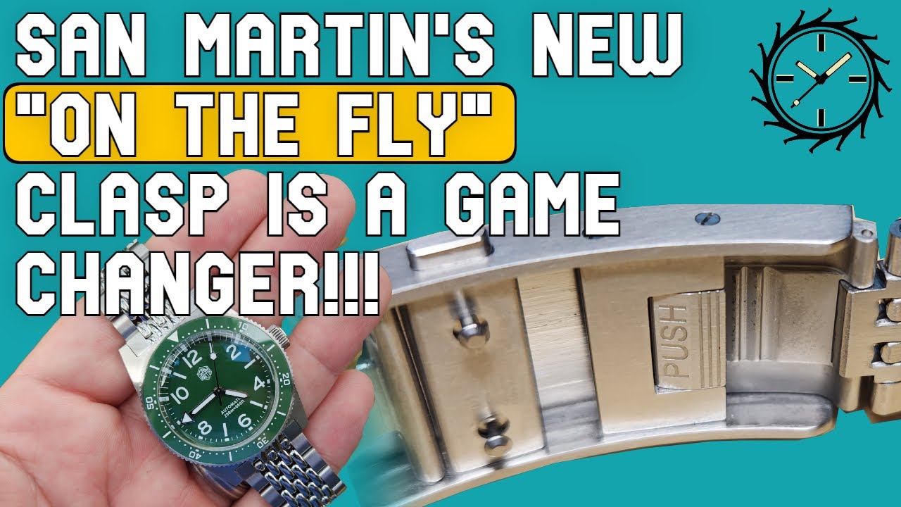 San martin's new clasp is a game changer!! - YouTube