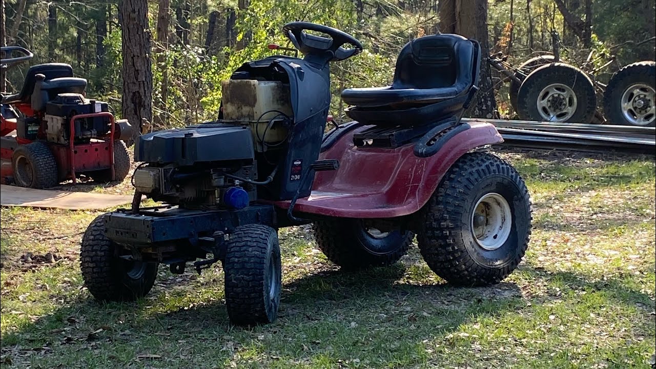 Mud riding the new off-road mower - YouTube