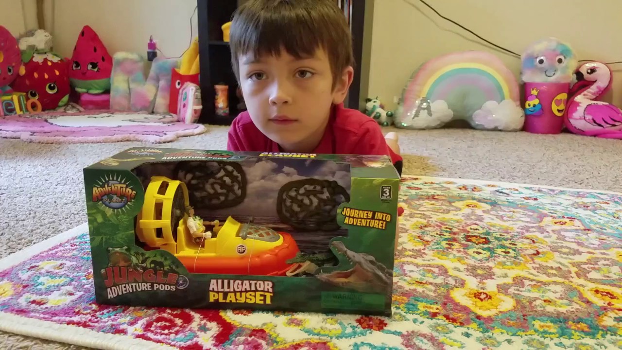 Alligator playset jungle Adventure - YouTube