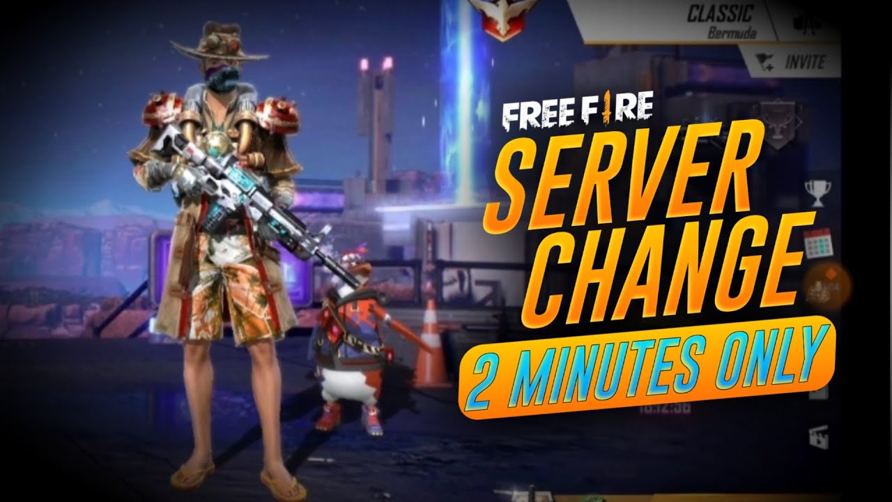 Free Fire Server change | How to change Free Fire Server | Brazil ...