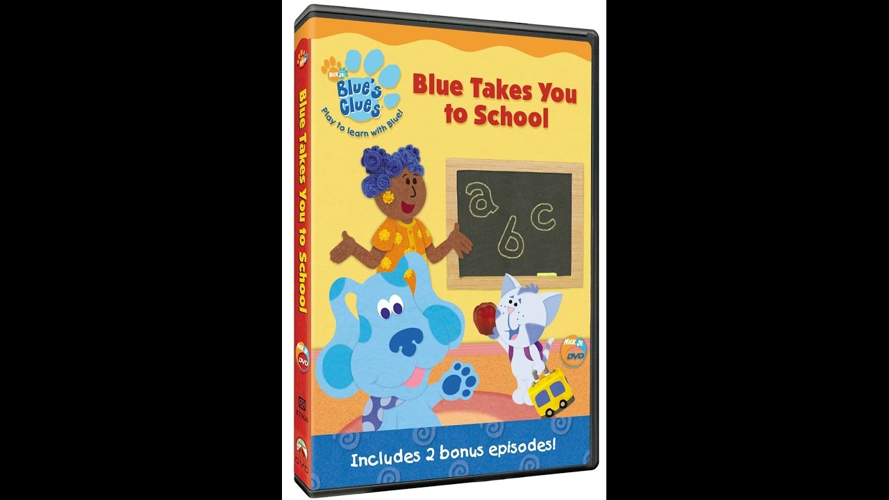 Opening To Blue's Clues:Blue Takes You To School 2003 DVD - YouTube