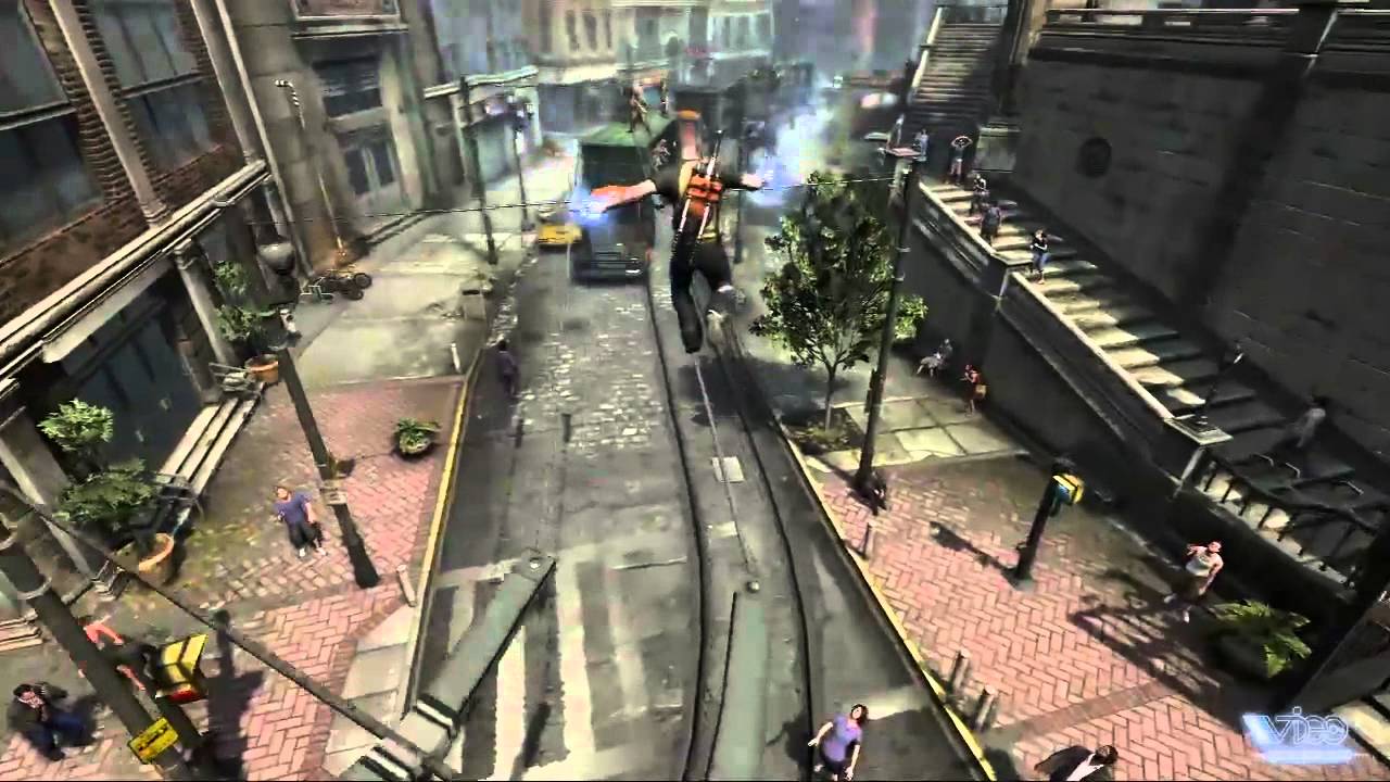 inFamous 2 gameplay - YouTube