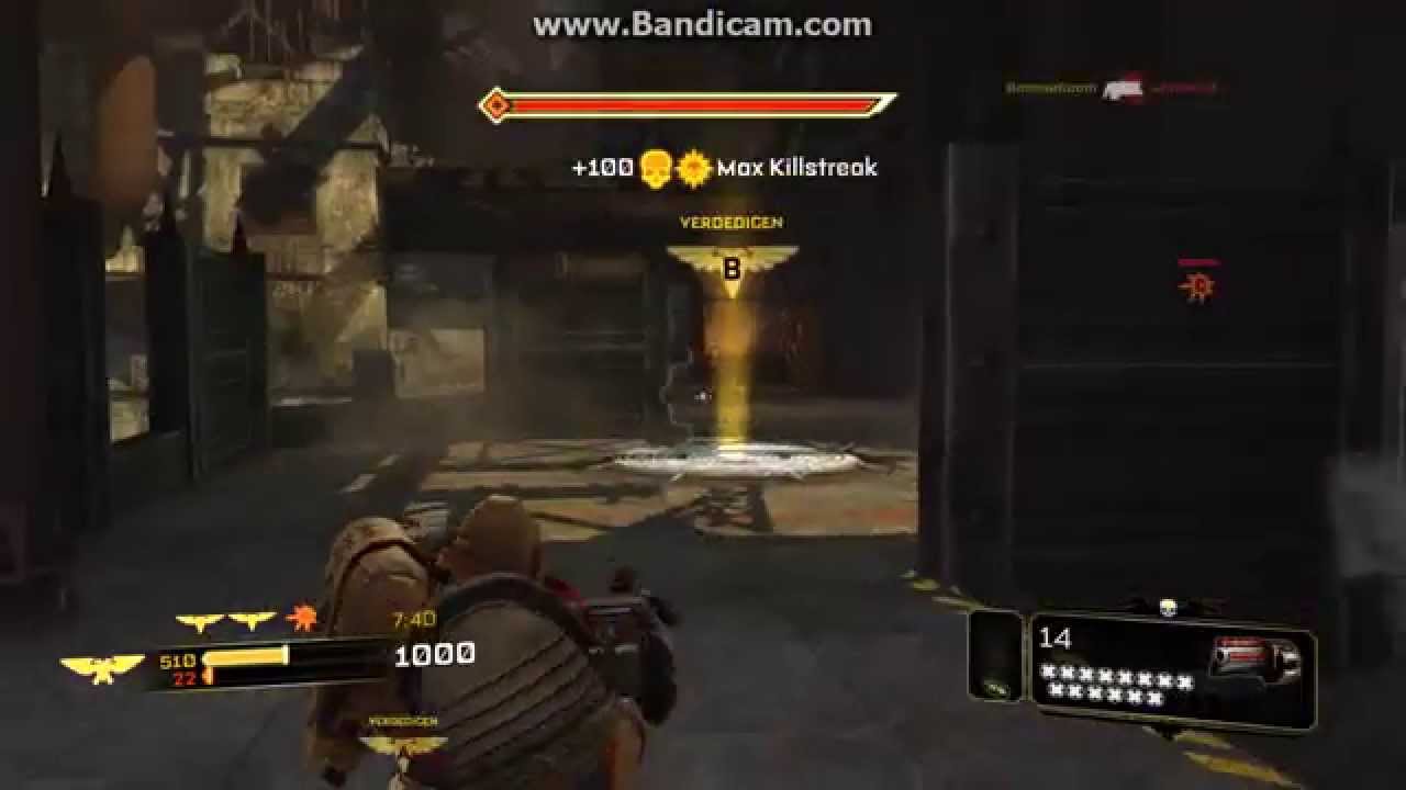 BoomieBoom plays Vengeance Launcher in Space Marine Seize Ground - YouTube