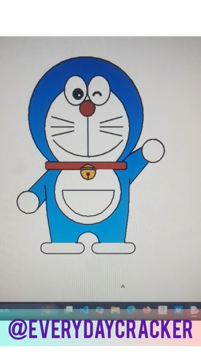 Draw DOREMON Using Python Turtle |Coding Seekho| #shorts #ytshorts #python #code #doremon - YouTube