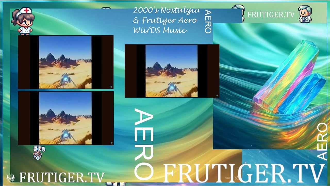 Frutiger TV [Frutiger Aero 24/7 Music] Music Live DnB/Jungle Stream ...