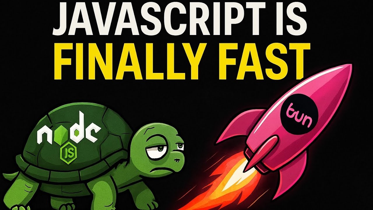 Node.js is Too Slow: How Bun is Rewriting JavaScript - YouTube
