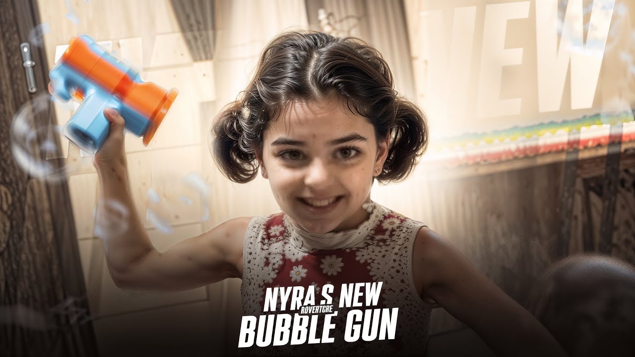Nyra’s New Bubble Gun Adventure | Fun with Bubbles Everywhere! 🫧🫧🫧 - YouTube