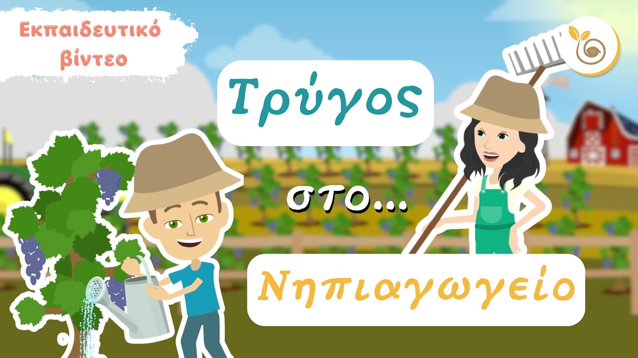 Ο Τρύγος στο νηπιαγωγείο 🍇 Πώς φτιάχνεται το κρασί; 🍇 Ο κύκλος του ...