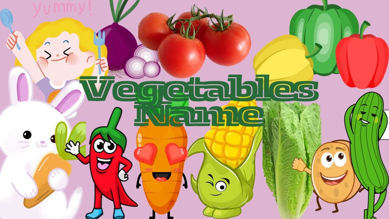 A Fun Vegetable Song for Kids| Nursery rhyme | Learn and Dance with ...