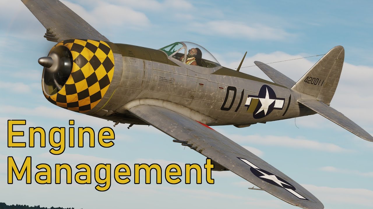 DCS P-47D Engine Management - YouTube