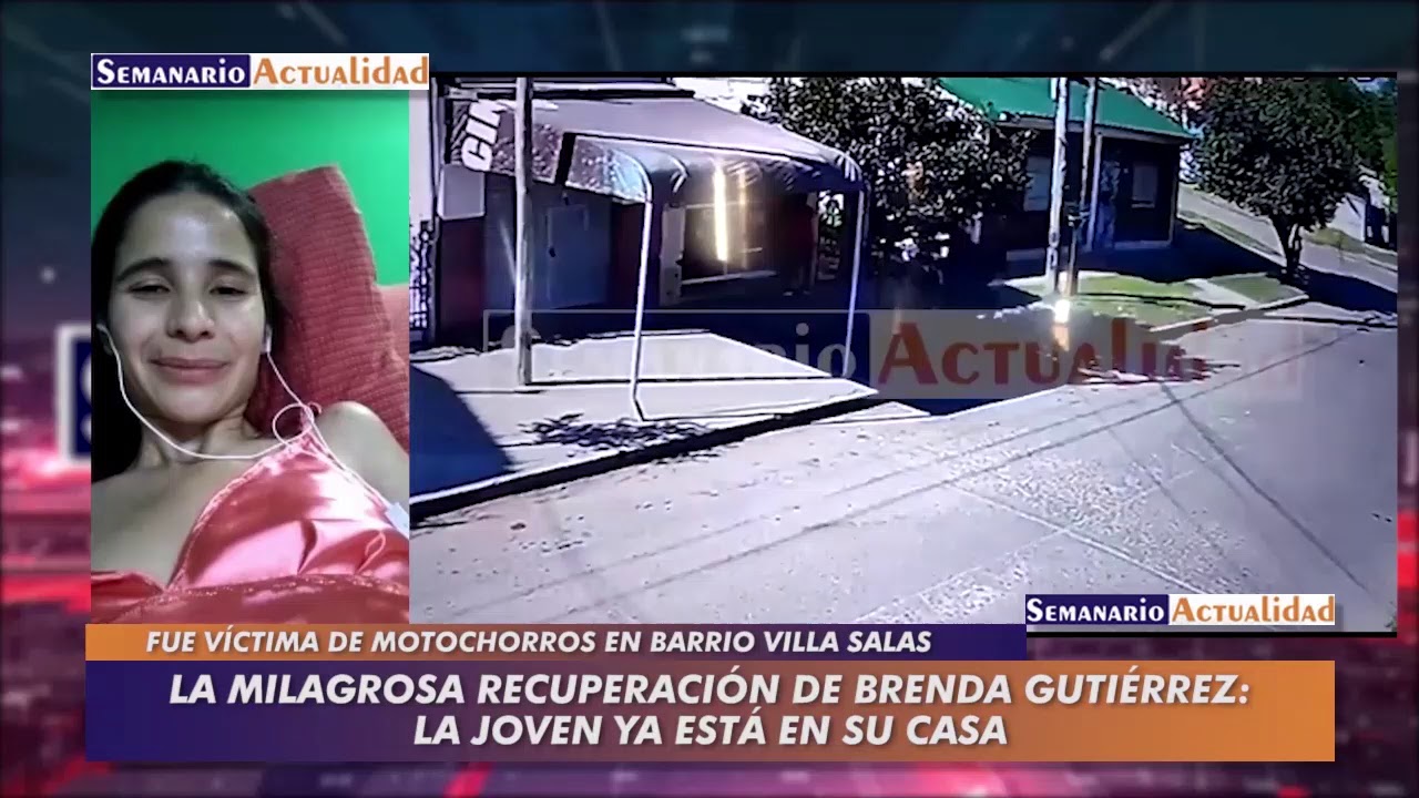 La milagrosa recuperación de Brenda Gutiérrez: La joven ya está en su ...