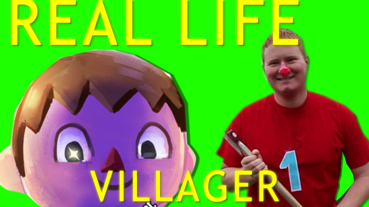 REAL LIFE SMASH BROS- VILLAGER RAMPAGE (MEME PARODY) - YouTube