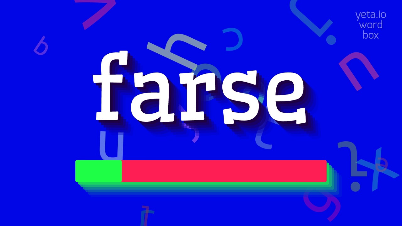 HOW TO PRONOUNCE FARSE? #farse - YouTube