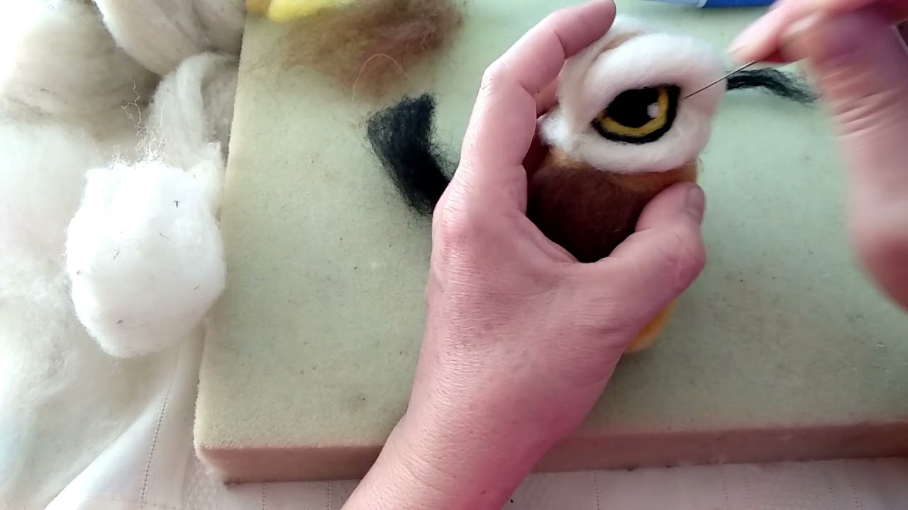 Tutorial BUHOS DE VELLON parte 2 - YouTube