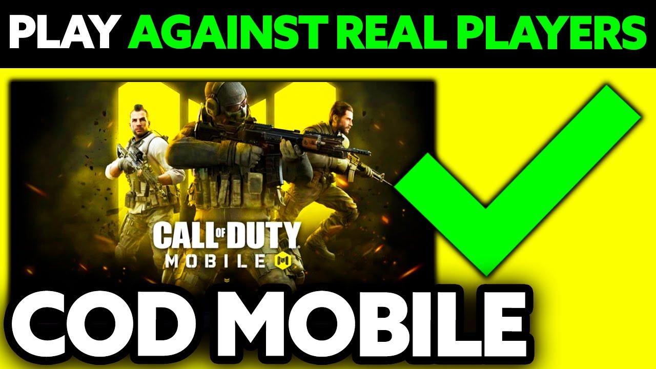 How To Play Against Real Players in COD Mobile (2025) - YouTube