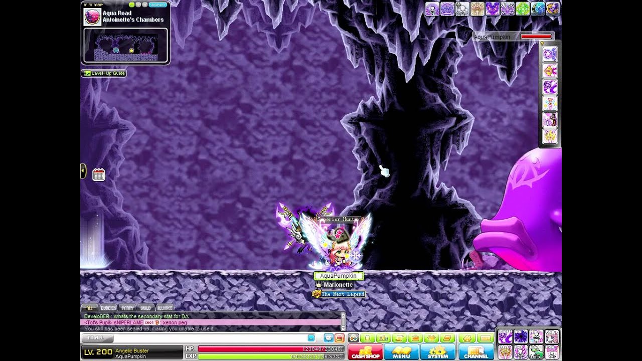 Maplestory Antoinette lvl 210 Boss SOLO (under 10 seconds) - YouTube