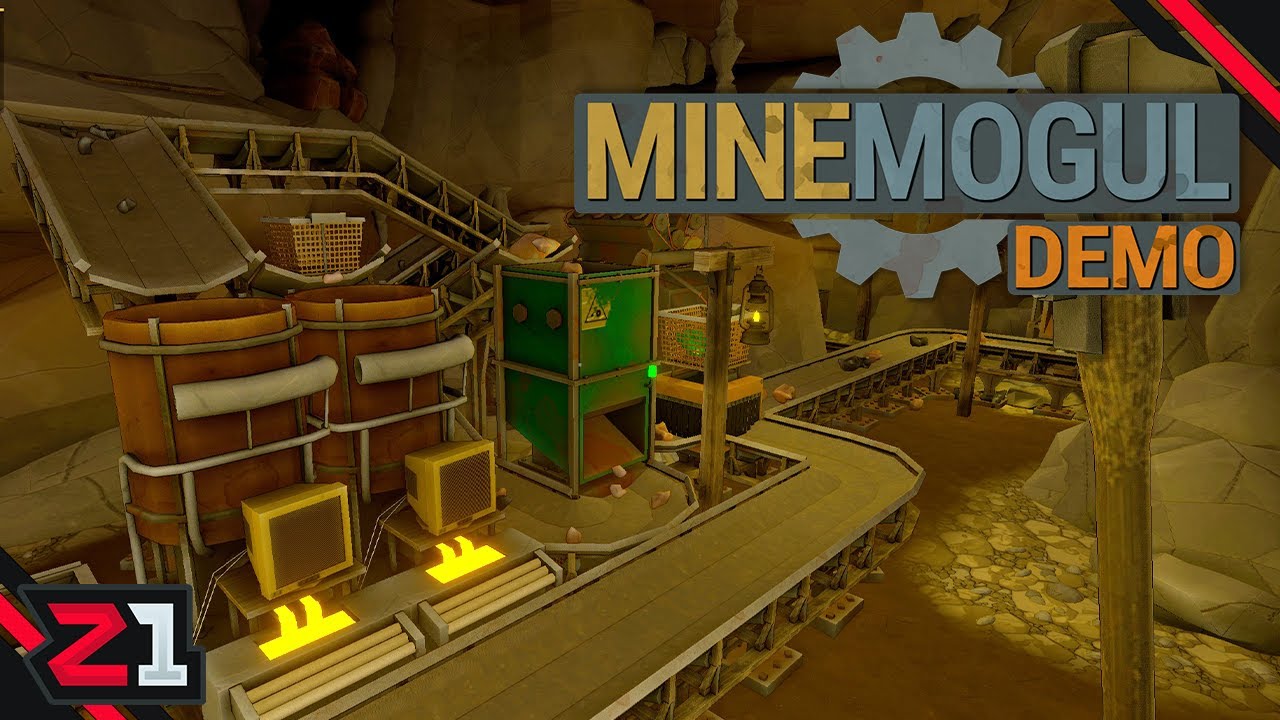 I Built A FACTORY In A MINESHAFT ! Mine Mogul FREE Demo - YouTube