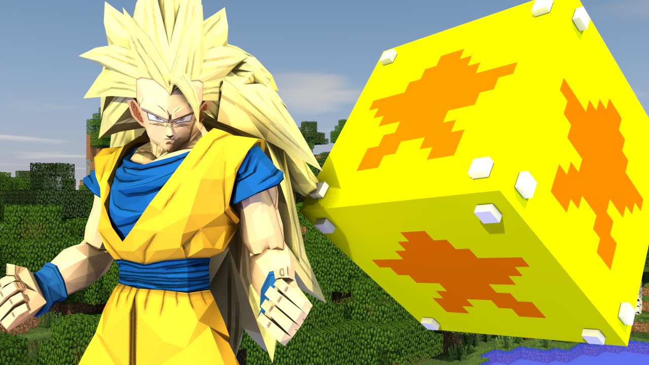 Minecraft - PIRAMIDE DE LUCKY BLOCK - ESFERAS DO DRAGON BALL - MINI ...