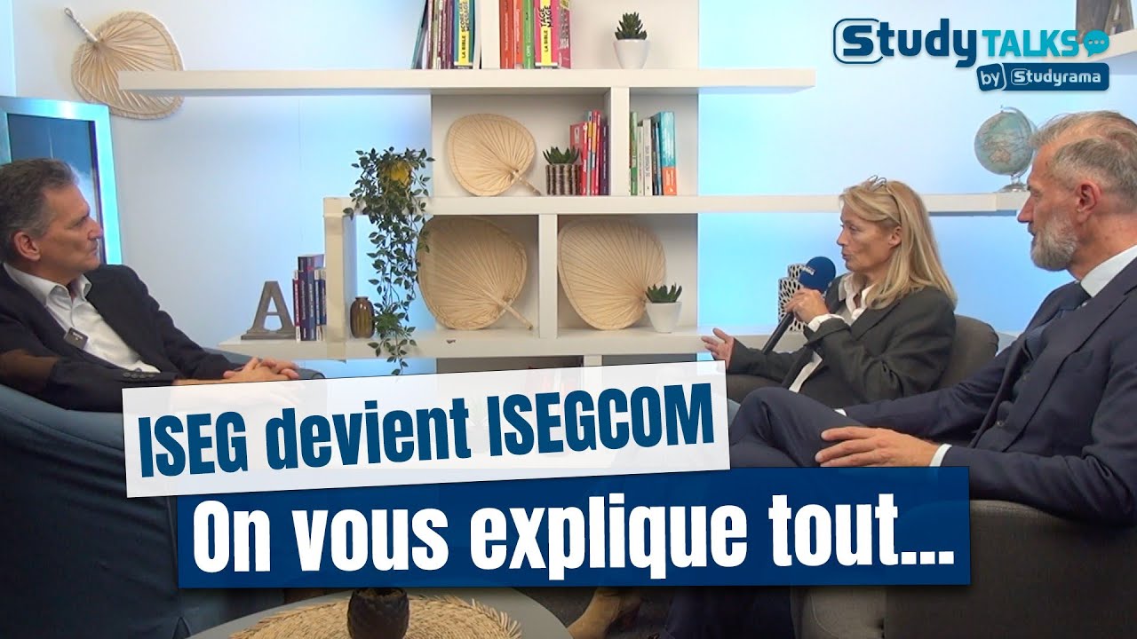ISEG devient ISEGCOM : on vous explique... - YouTube