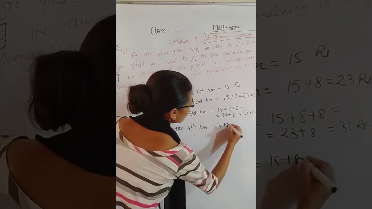 Class 10 Mathematics chapter 5 Arithmetic Progression - YouTube