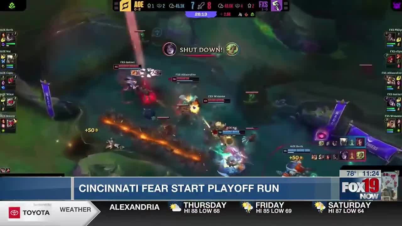 Esports: Cincinnati Fear League of Legends team to compete in playoff ...