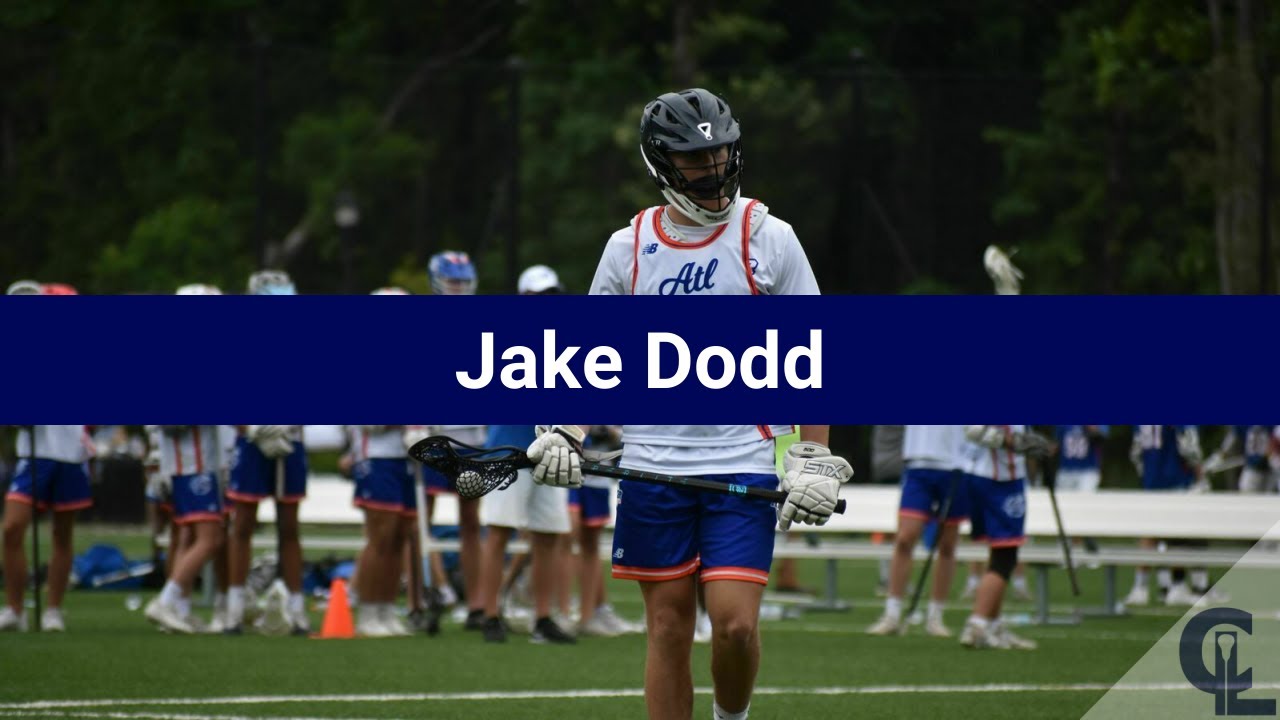 Jake Dodd Lacrosse Highlights | GA 2023 | Mid - YouTube