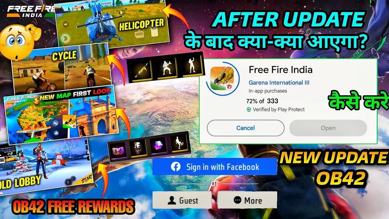 Top Changes Ob 42 Update - Free Fire India 🔥 Ob42 New Update ! Date ...