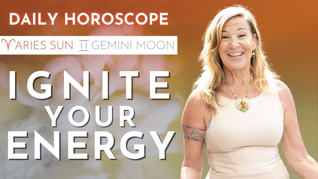 Aries Sun ☀️ Gemini Moon 🌙 | Ignite your Energy | Debra Silverman Astrology - YouTube