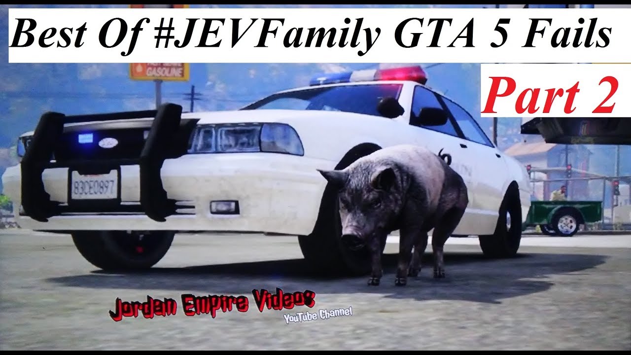 GTA 5 Best Of JEV YouTube Channel Funny Moments & Fails Part 2 ( JEV ...
