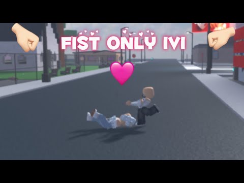 Fist only 1v1 ( baddies roblox ) - YouTube