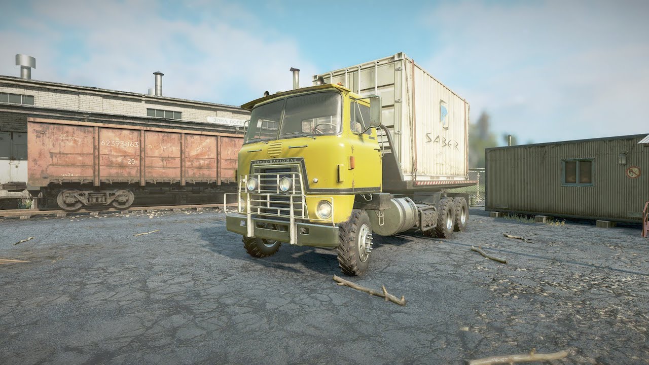 SnowRunner - Container Delivery [Gold 4:32] - Transtar 4070A (Worst ...