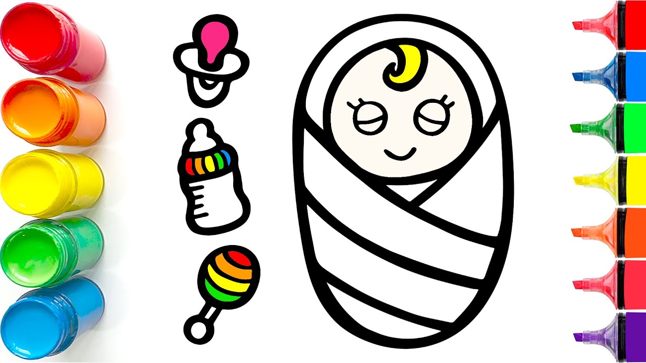 How to Draw a Cute Baby | Easy Step by Step Tutorial - YouTube