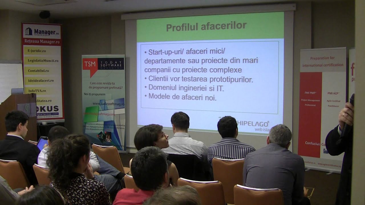 Antreprenoriat AGILE - Marius Alexa (Founder Arhipelago) - YouTube