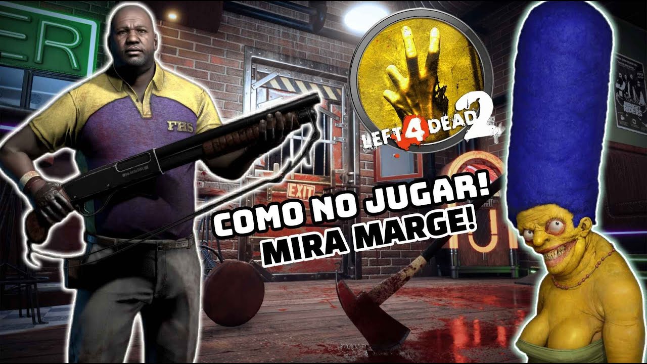 LOS SIMPSON JUGANDO Left 4 Dead 2 | FULL MODS - YouTube