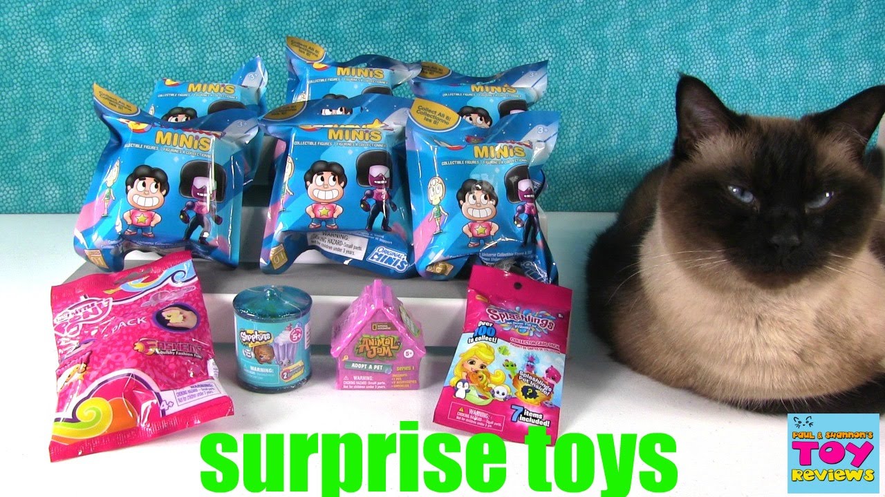 Steven Universe My Little Pony Fashems Animal Jam Shopkins Blind Bag ...