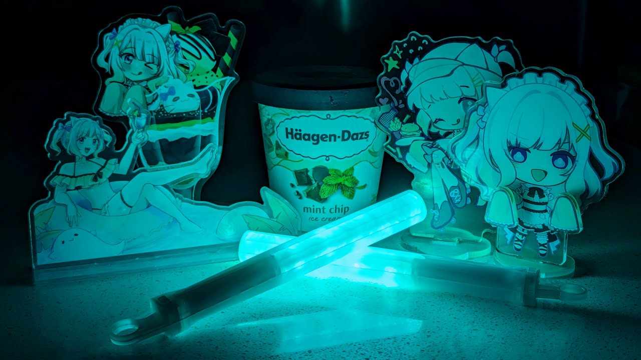 [ヲタ芸 | wotagei] Mint-chan is going to eat ChocoMint no matter what ...