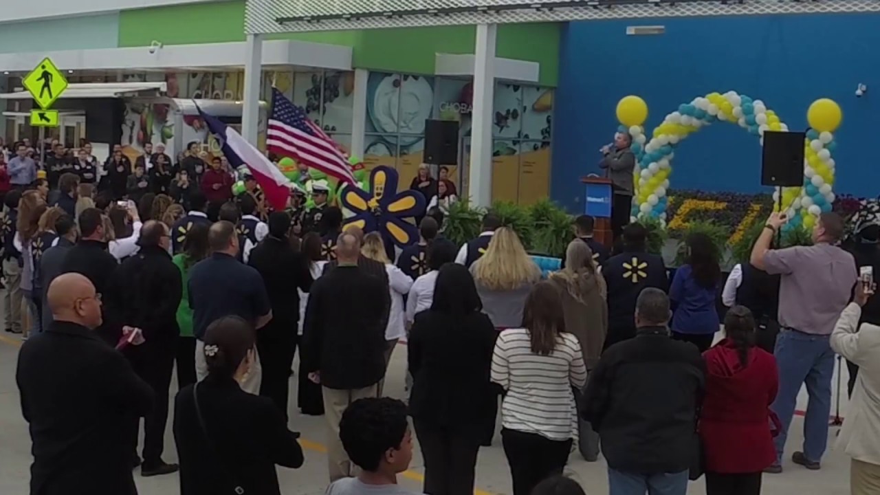 Walmart Supercenter Grand Opening in Tomball, TX - YouTube