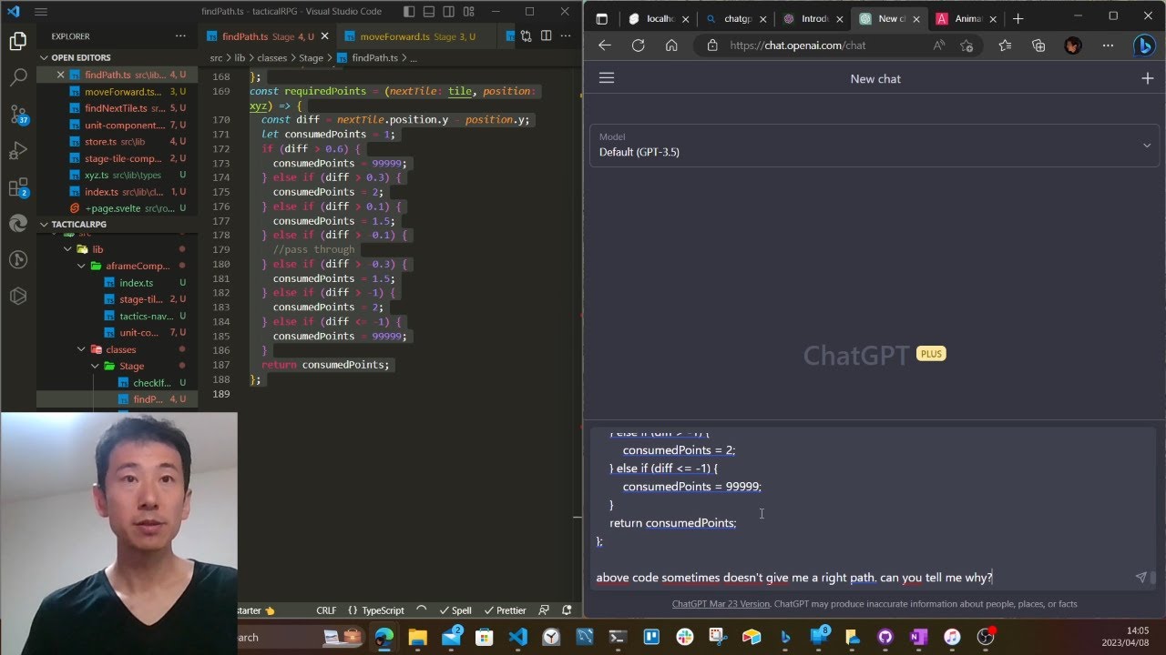 Tactical Rpg With Javascript 16 What I Should Do Is To Ask Chatgpt For Help Youtube