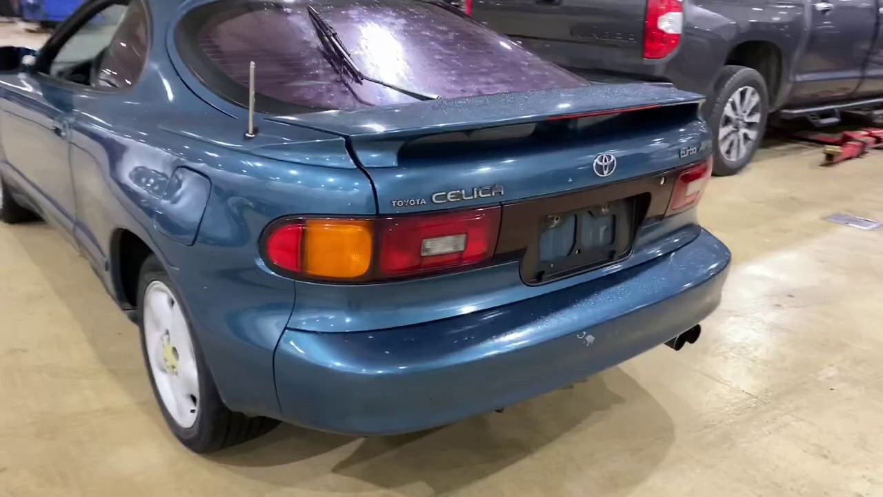 1993 Toyota Celica All-trac turbo awd start up and walk around - YouTube