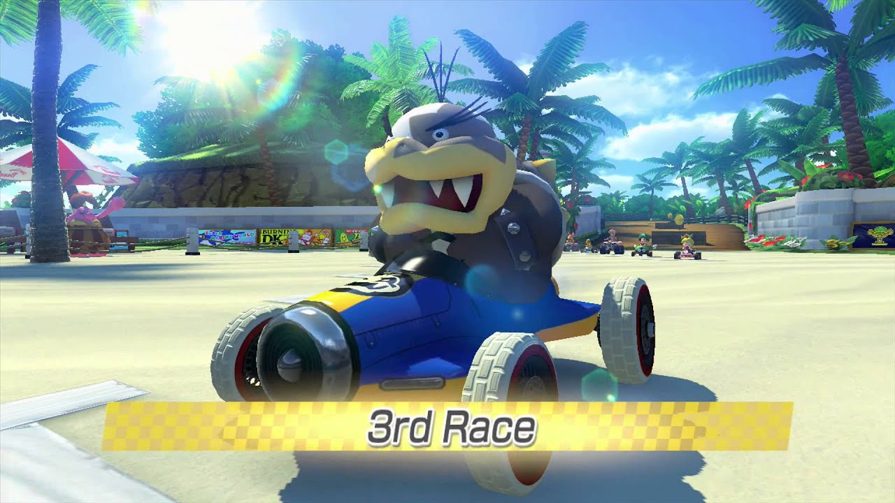 Mario Kart 8 - Shell Cup 100cc (Morton) - YouTube