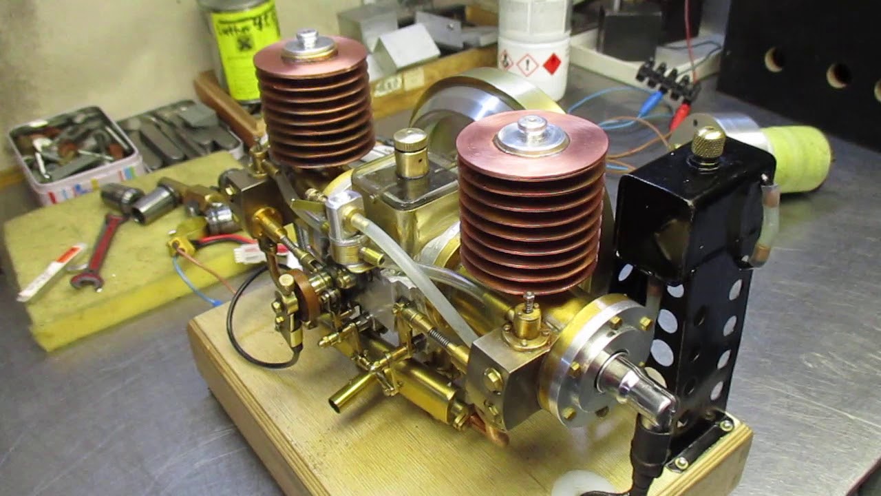 Contra-Motor von Karl Benz - YouTube